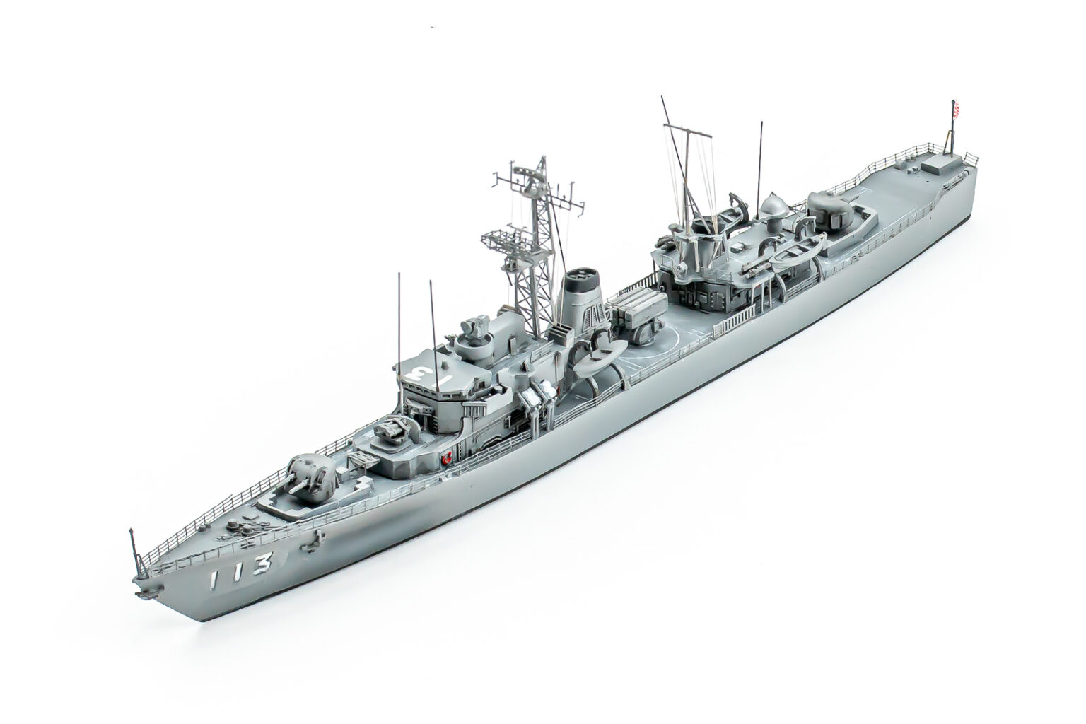 ピットロード 海上自衛隊 1/700 護衛艦「やまぐも」完成 pitroad yamagumo | 模型工房M