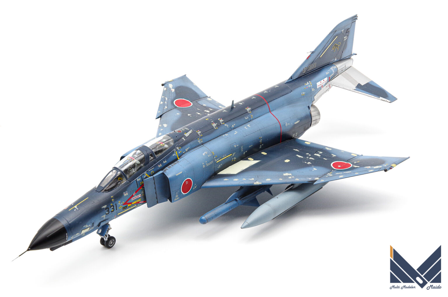 ファインモールド 1/72 F-4EJ改 洋上迷彩 FINEMOLDS F-4EJkai 完成品 - 模型工房M