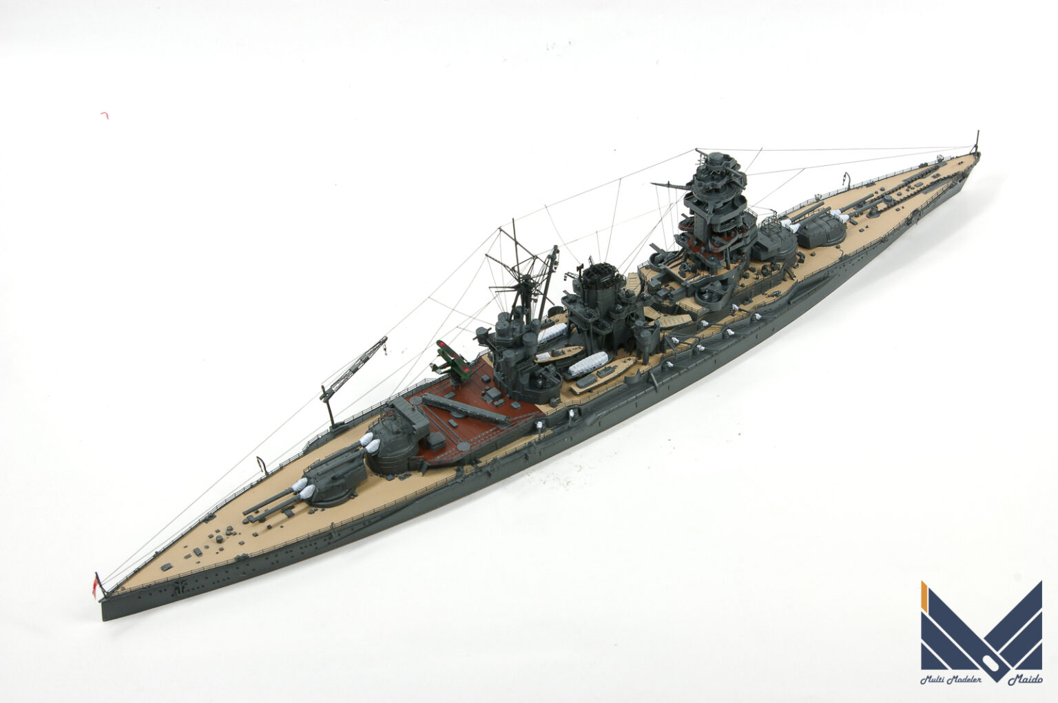 フジミ 1/700 日本海軍戦艦「長門」完成品 FUJIMI NAGATO - 模型工房M