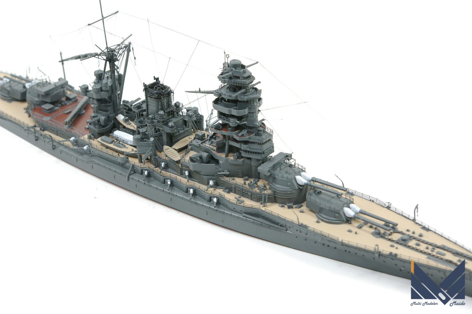 フジミ 1/700 日本海軍戦艦「長門」完成品 FUJIMI NAGATO - 模型工房M