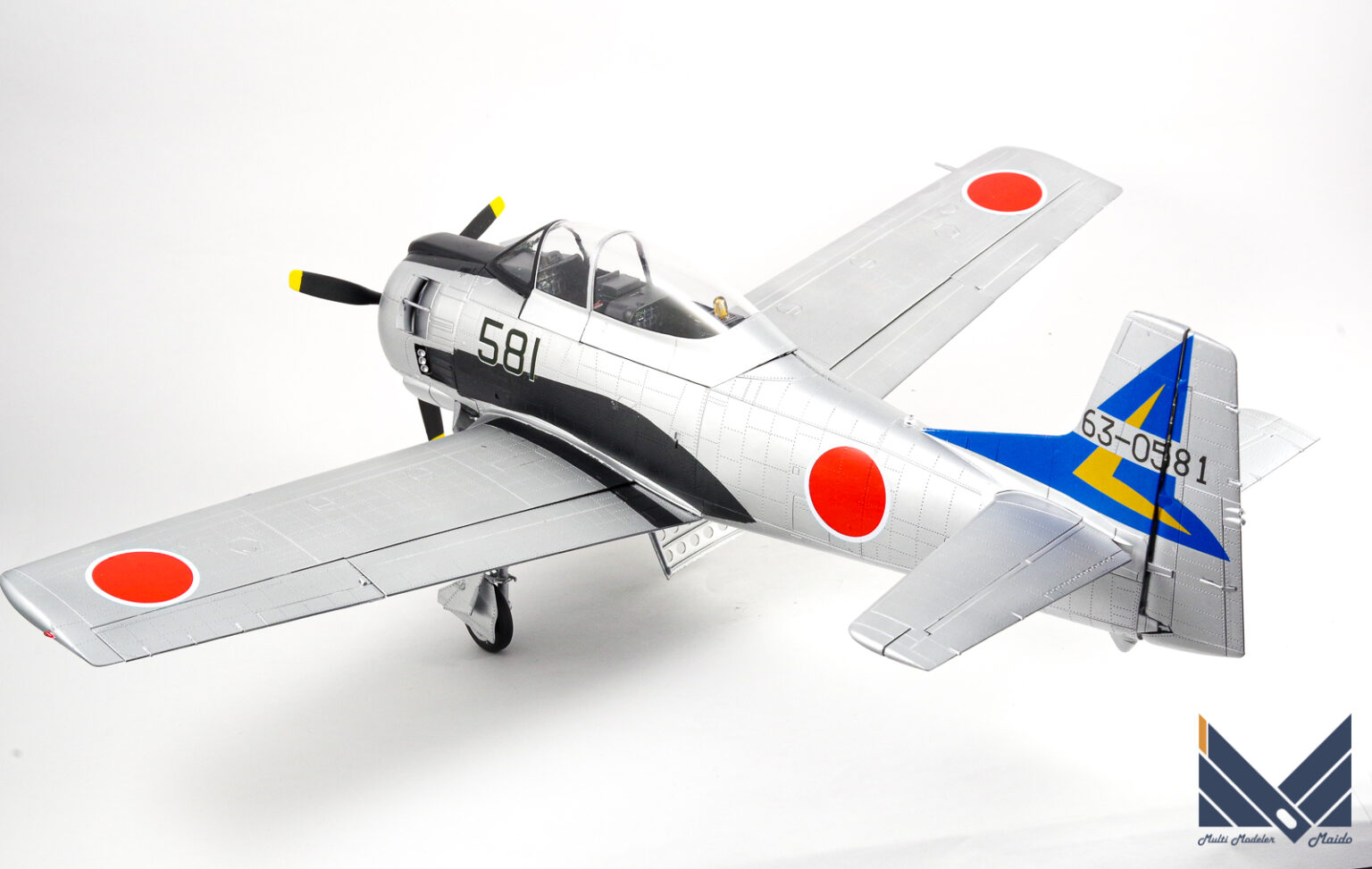 キティホークモデル 1/32 航空自衛隊 T-28 トロージャン 完成品 Kitty Hawk Model | 模型工房M