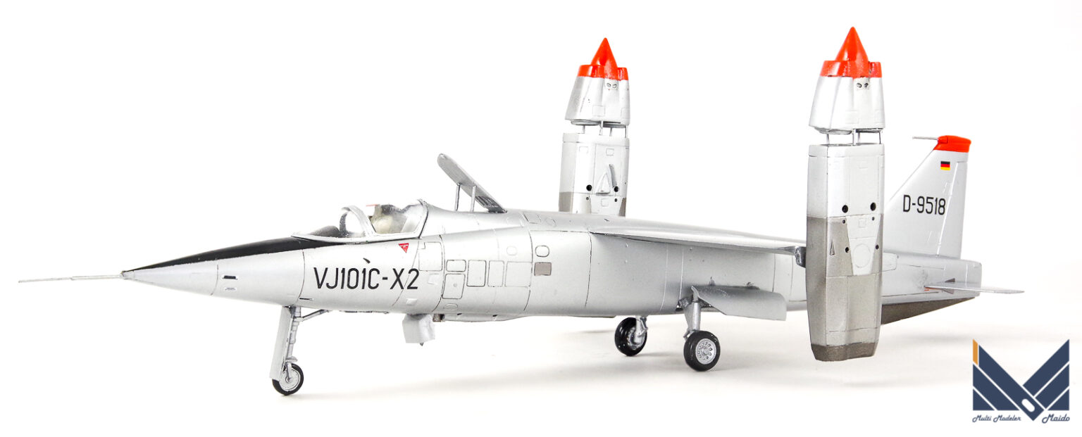 A＆A 1/72 ドイツ VTOL実験機 VJ101C-X2 完成品 完成品 - 模型工房M