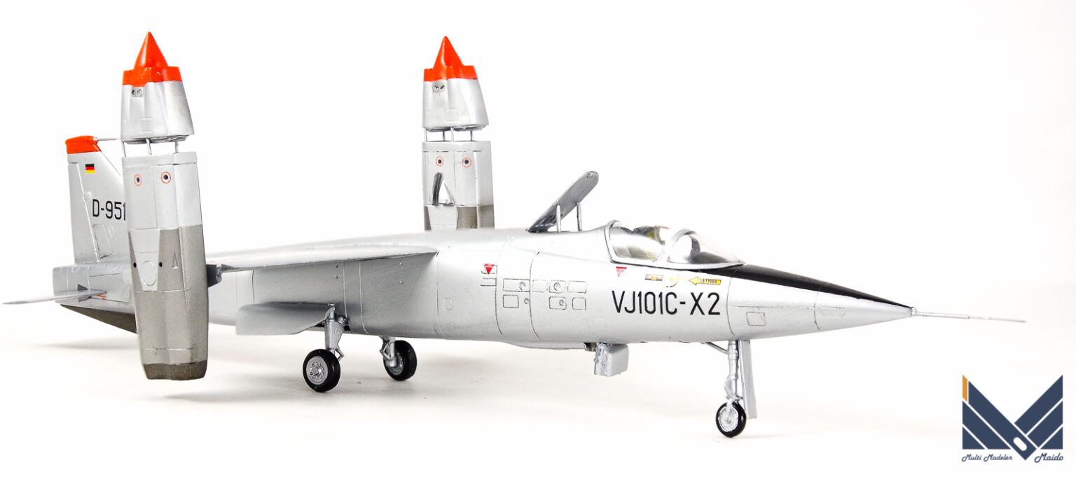 A＆A 1/72 ドイツ VTOL実験機 VJ101C-X2 完成品 完成品 - 模型工房M