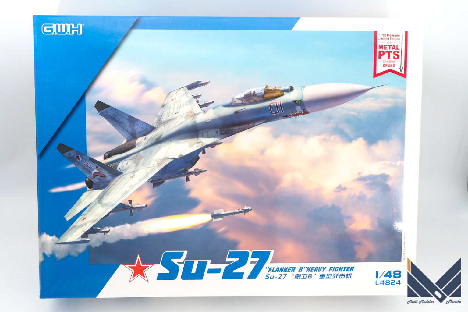グレートウォールホビー 1/48 Su-27 フランカーB キット紹介 Great Wall Hobby | 模型工房M