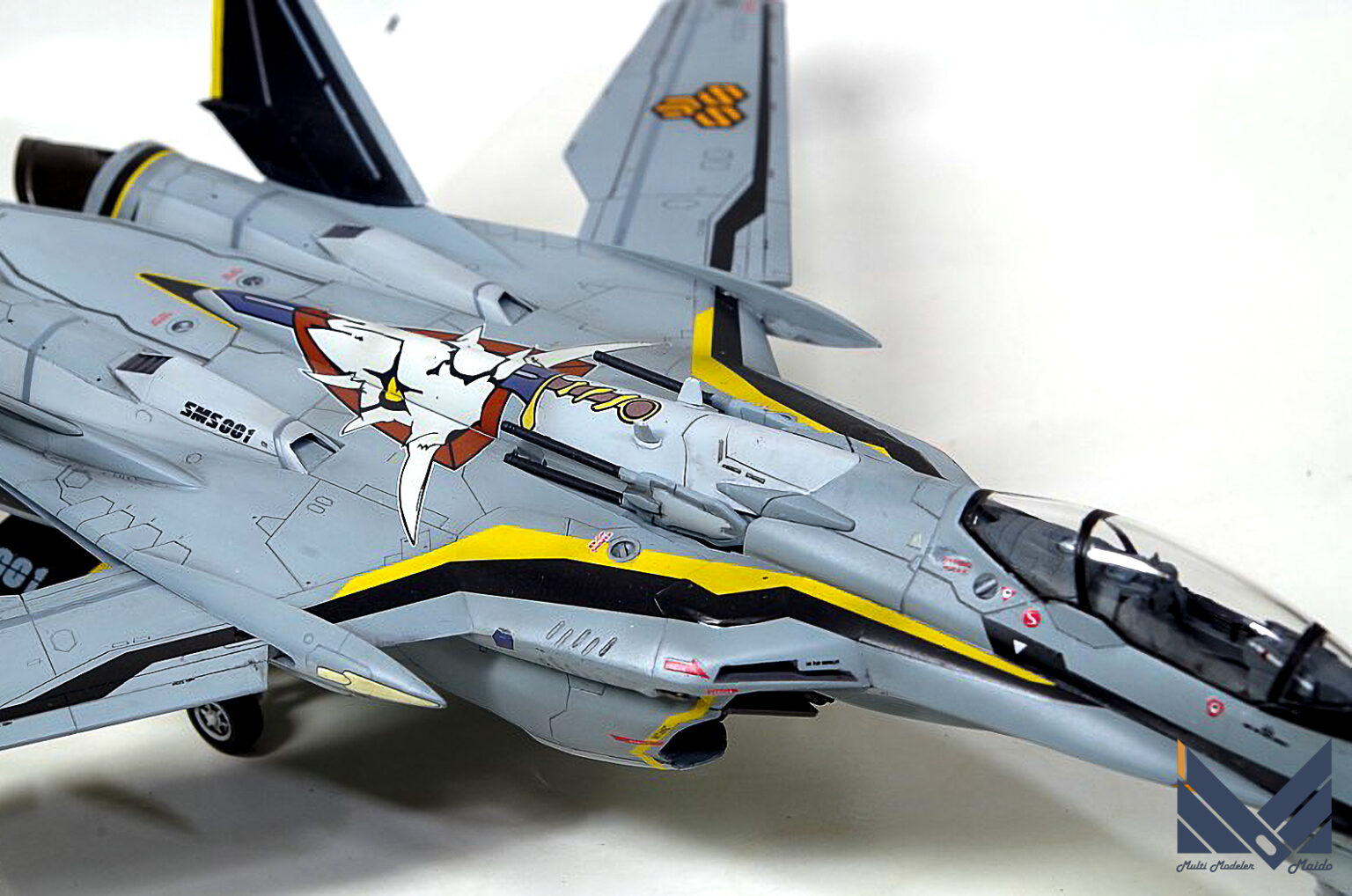 キャラクター模型完成品 ハセガワ 1/72 VF-25S メサイア オズマ機 HASEGAWA MACROSS-F - 模型工房M