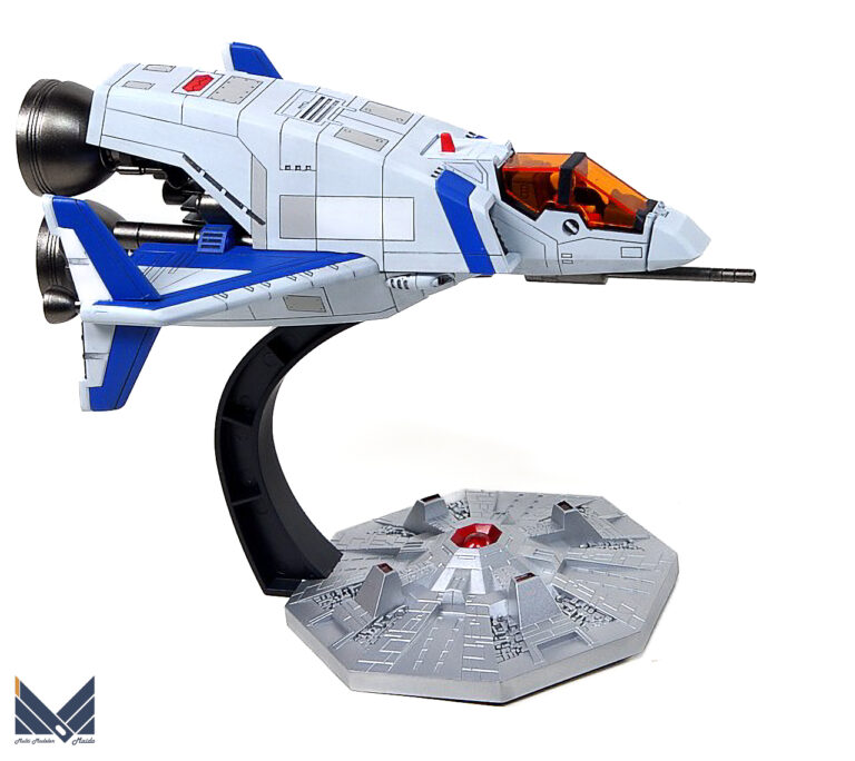 WAVE ソルバルウ ゼビウス 完成品 XEVIOUS SOLVALOU キャラクター模型完成品 - 模型工房M