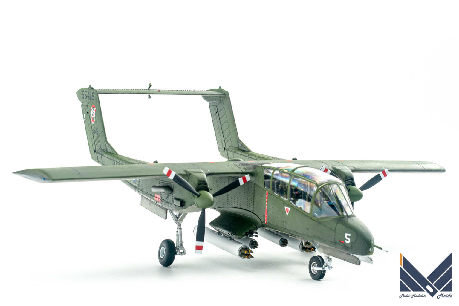 ICM 1/48 アメリカ海兵隊 OV-10A ブロンコ 完成品 Bronco - 模型工房M