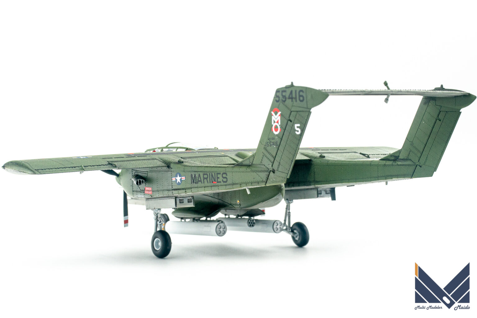 ICM 1/48 アメリカ海兵隊 OV-10A ブロンコ 完成品 Bronco - 模型工房M