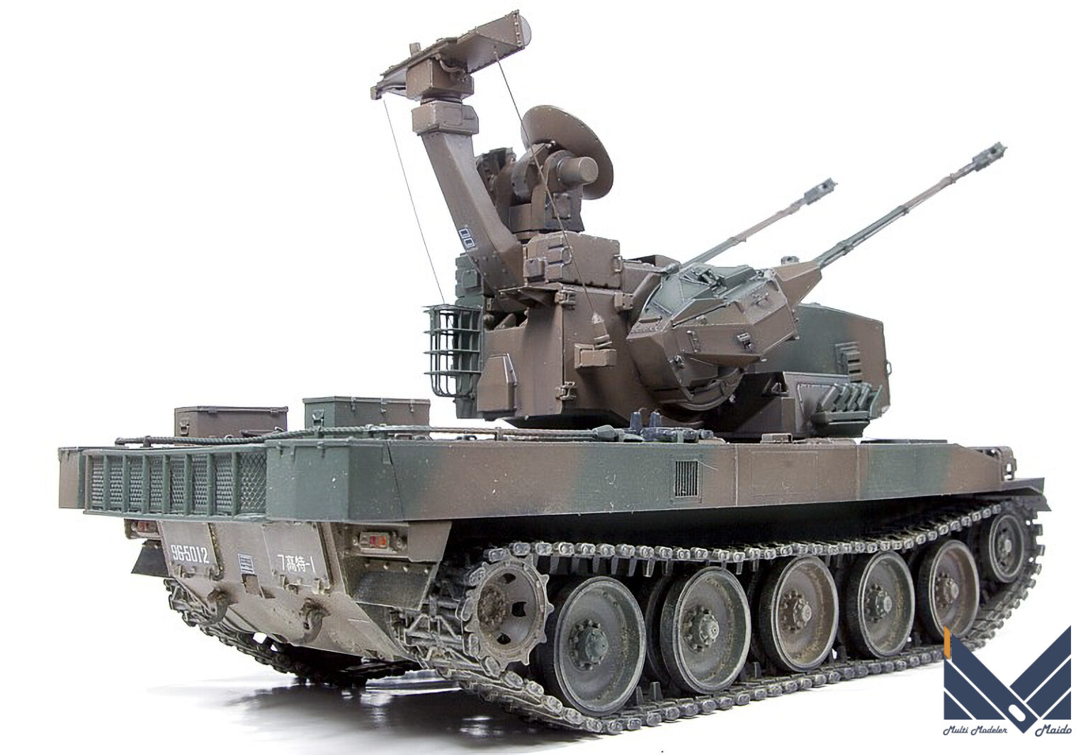 ピットロード／トランぺッター 1/35 87式自走高射機関砲 PITROAD/TRUMPETER JGSDF Type 87 AW | 模型工房M