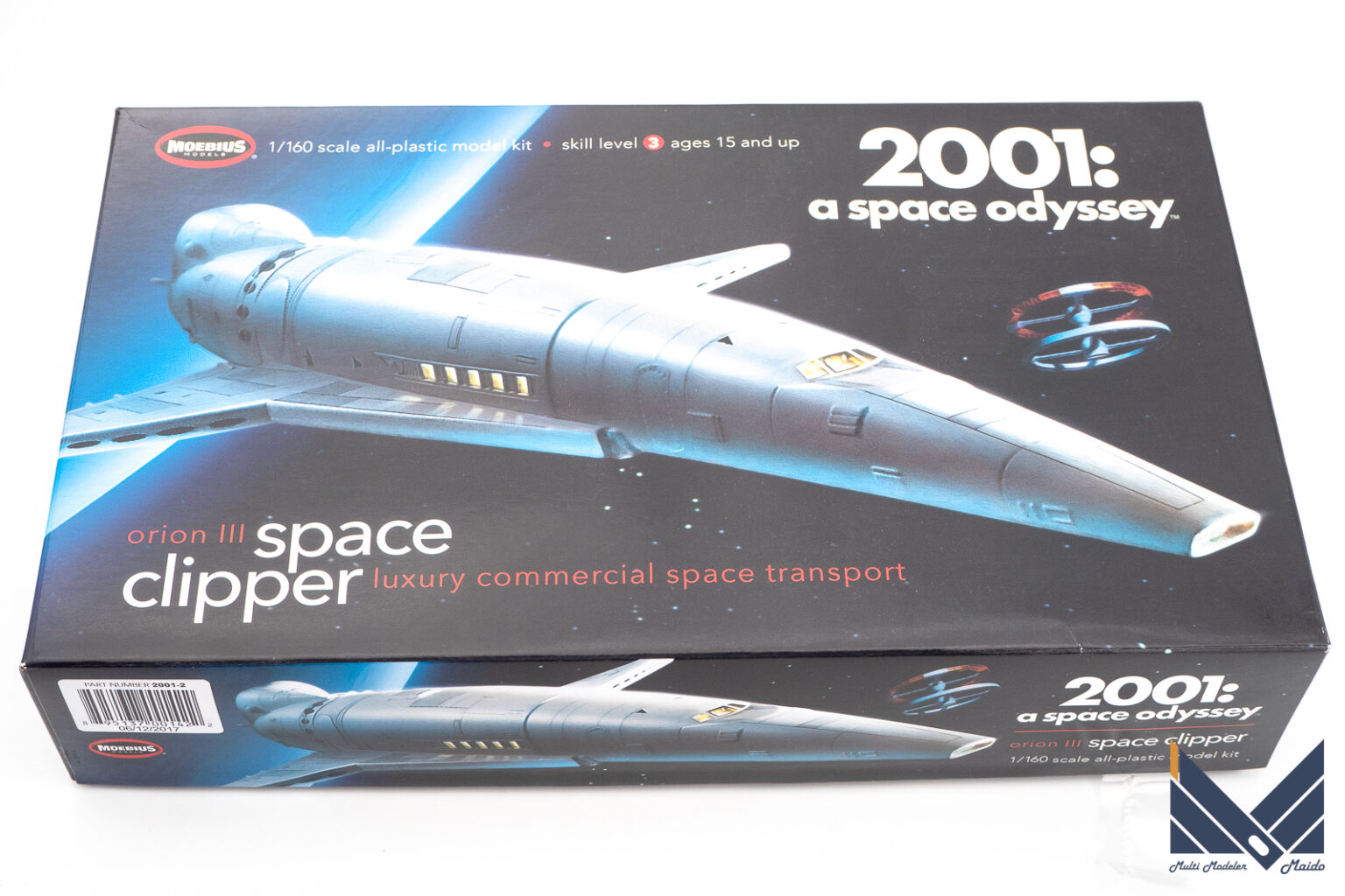 メビウスモデル 1/144 オリオン号 2001年宇宙の旅 キットレビュー - 模型工房M