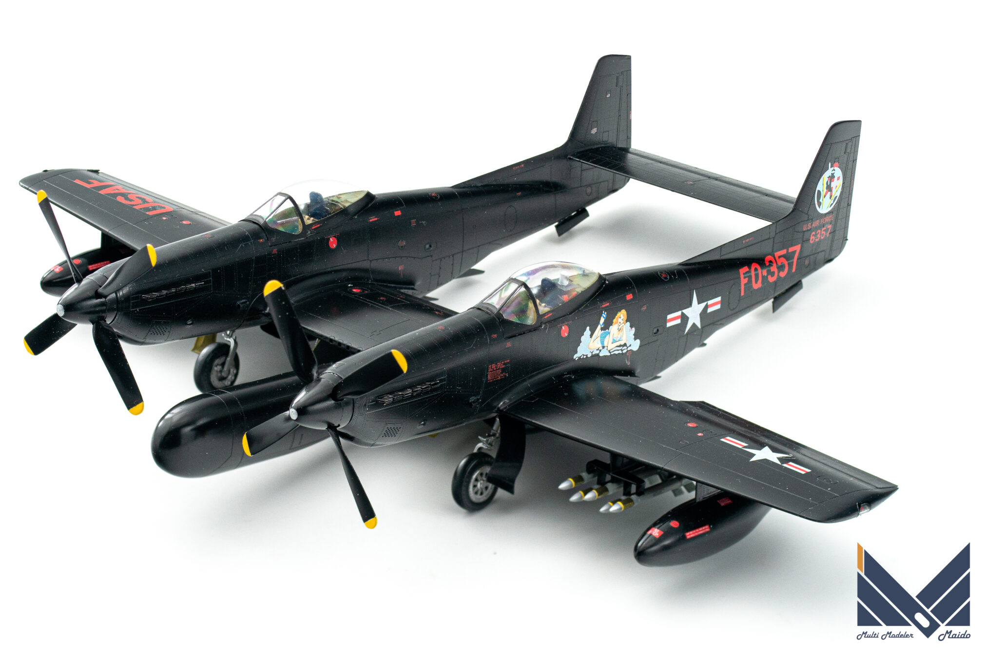Modelsvit 1/48 F-82G ツインマスタング 完成品 - 模型工房M