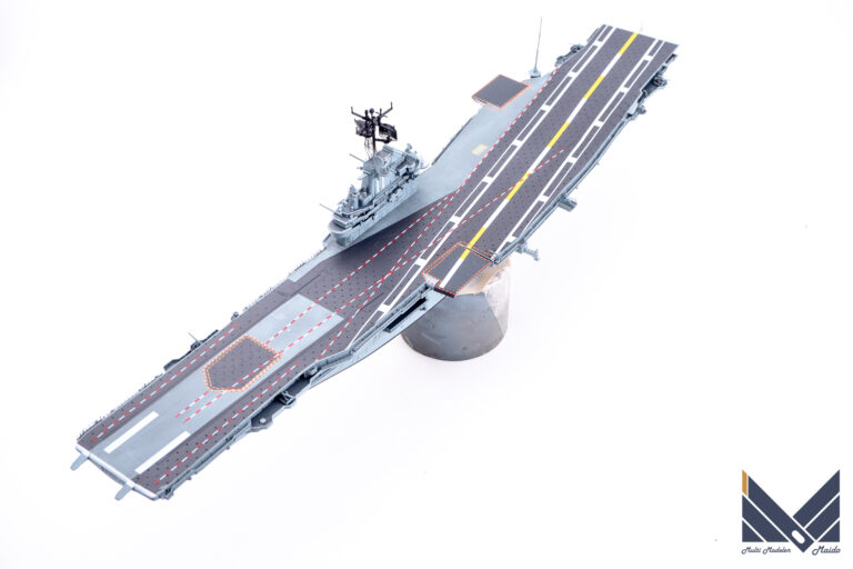 トランペッター 1/700 CVS-11 イントレピッド 製作4 本体完成 USS Intrepid Trumpeter - 模型工房M