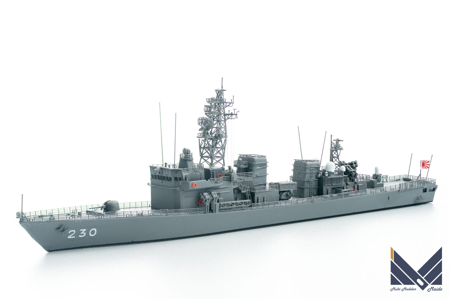 ハセガワ 1/700 海上自衛隊護衛艦 じんつう 2022 完成品 JMSDF Jintsu HASEGAWA | 模型工房M