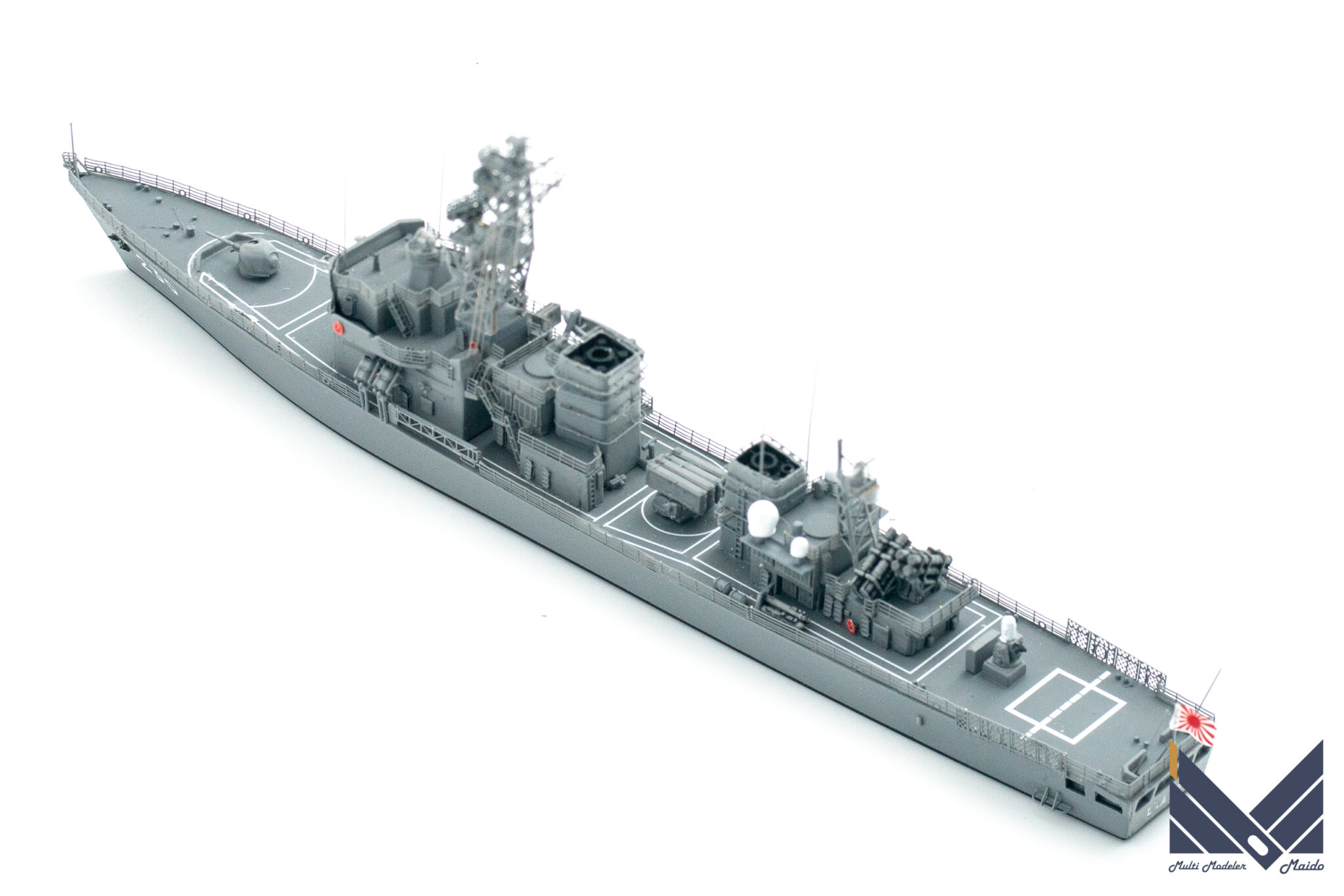 ハセガワ 1/700 海上自衛隊護衛艦 じんつう 2022 完成品 JMSDF Jintsu HASEGAWA | 模型工房M