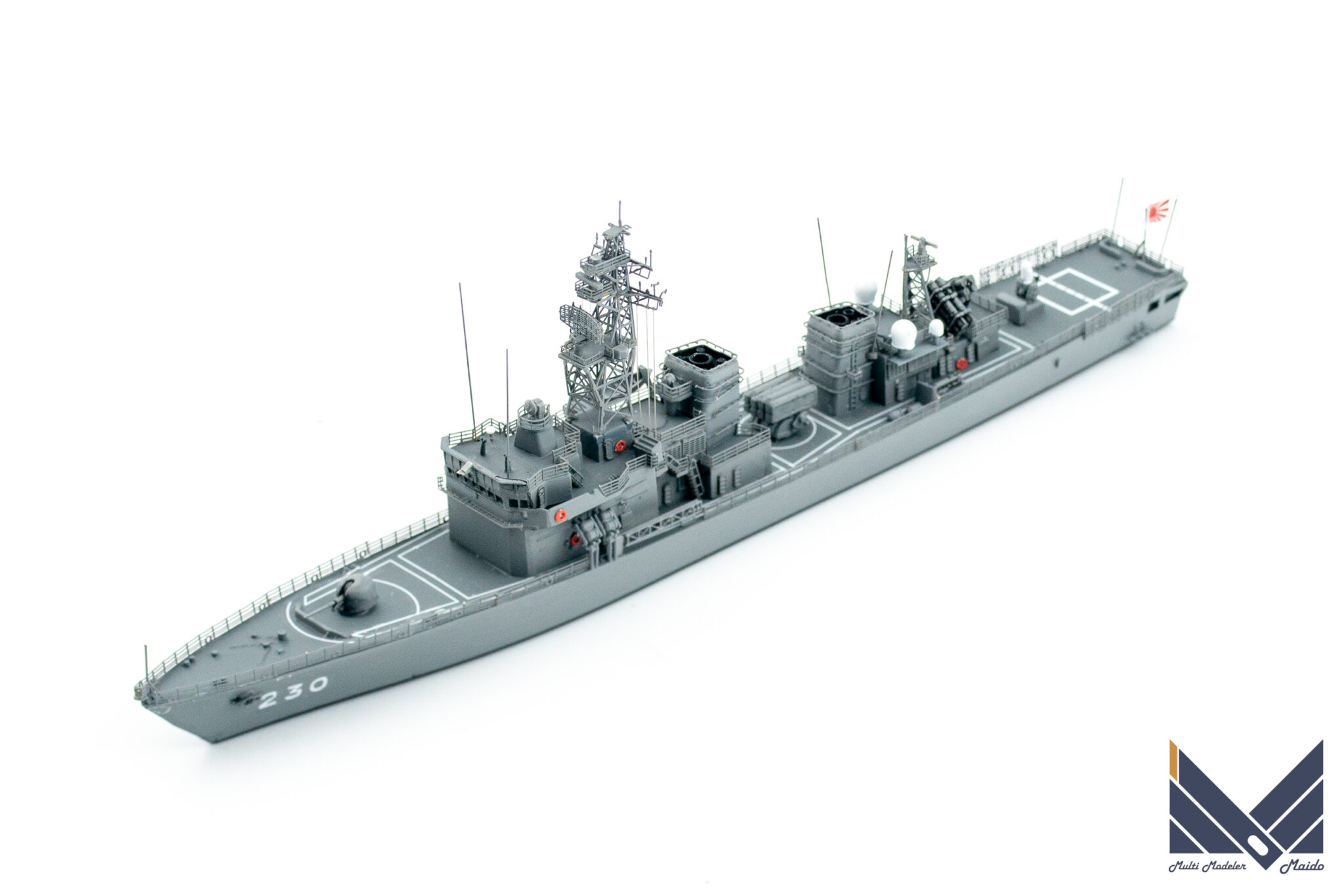 ハセガワ 1/700 海上自衛隊護衛艦 じんつう 2022 完成品 JMSDF Jintsu HASEGAWA | 模型工房M