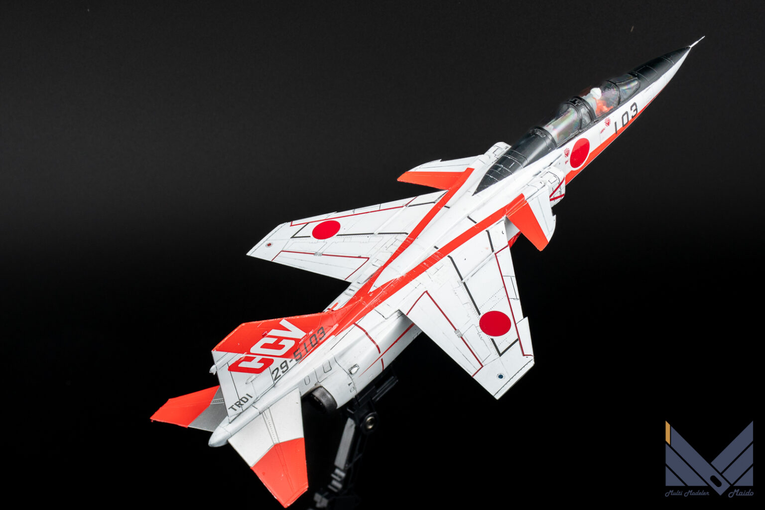 プラッツ 1/72 航空自衛隊 研究機 T-2CCV 完成品 JASDF PLATZ - 模型工房M