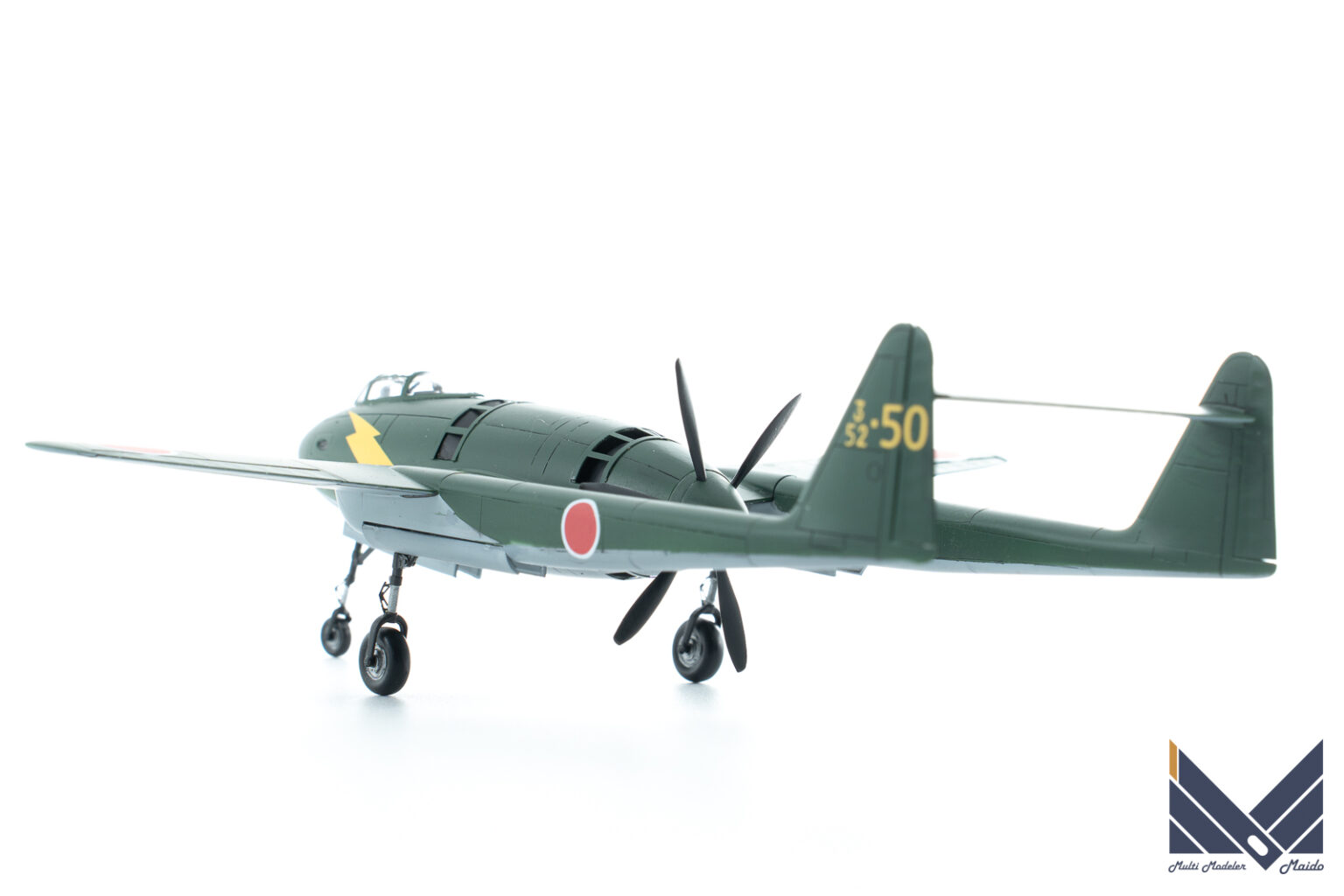 ミクロミル 1/72 日本海軍計画機 閃電 完成品 SENDEN MIKROMIR | 模型工房M
