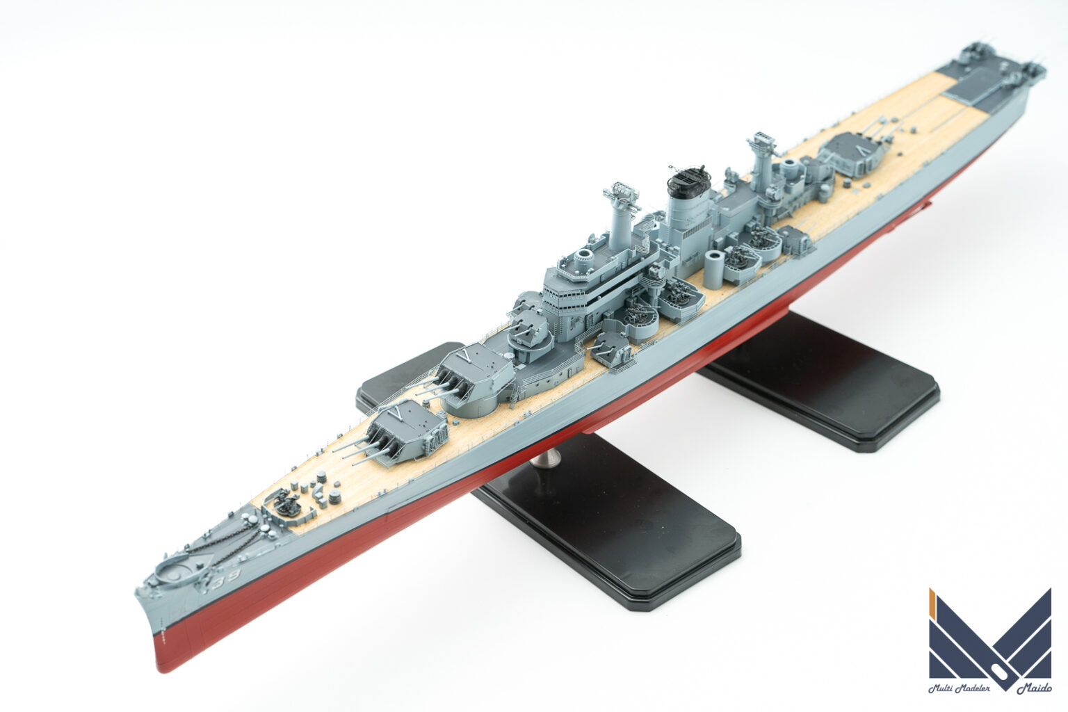 ベリーファイアモデル 1/350 アメリカ海軍重巡洋艦 セーラム 製作11 細部組立2 Salam veryfire making 11 - 模型工房M