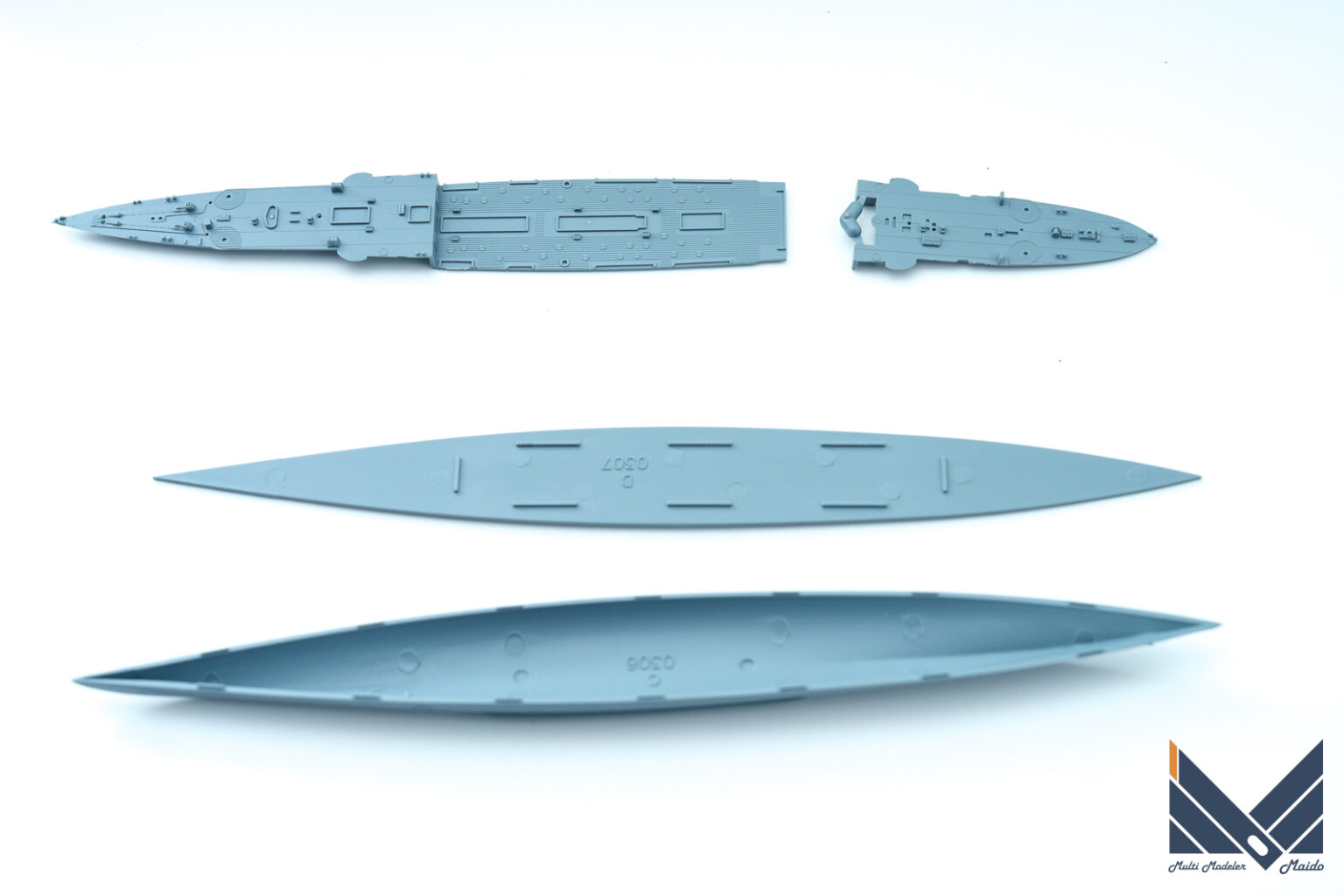 フライホーク 1/700 ドイツ海軍軽巡洋艦エムデン キット紹介 FLYHAWK EMDEN Kit - 模型工房M