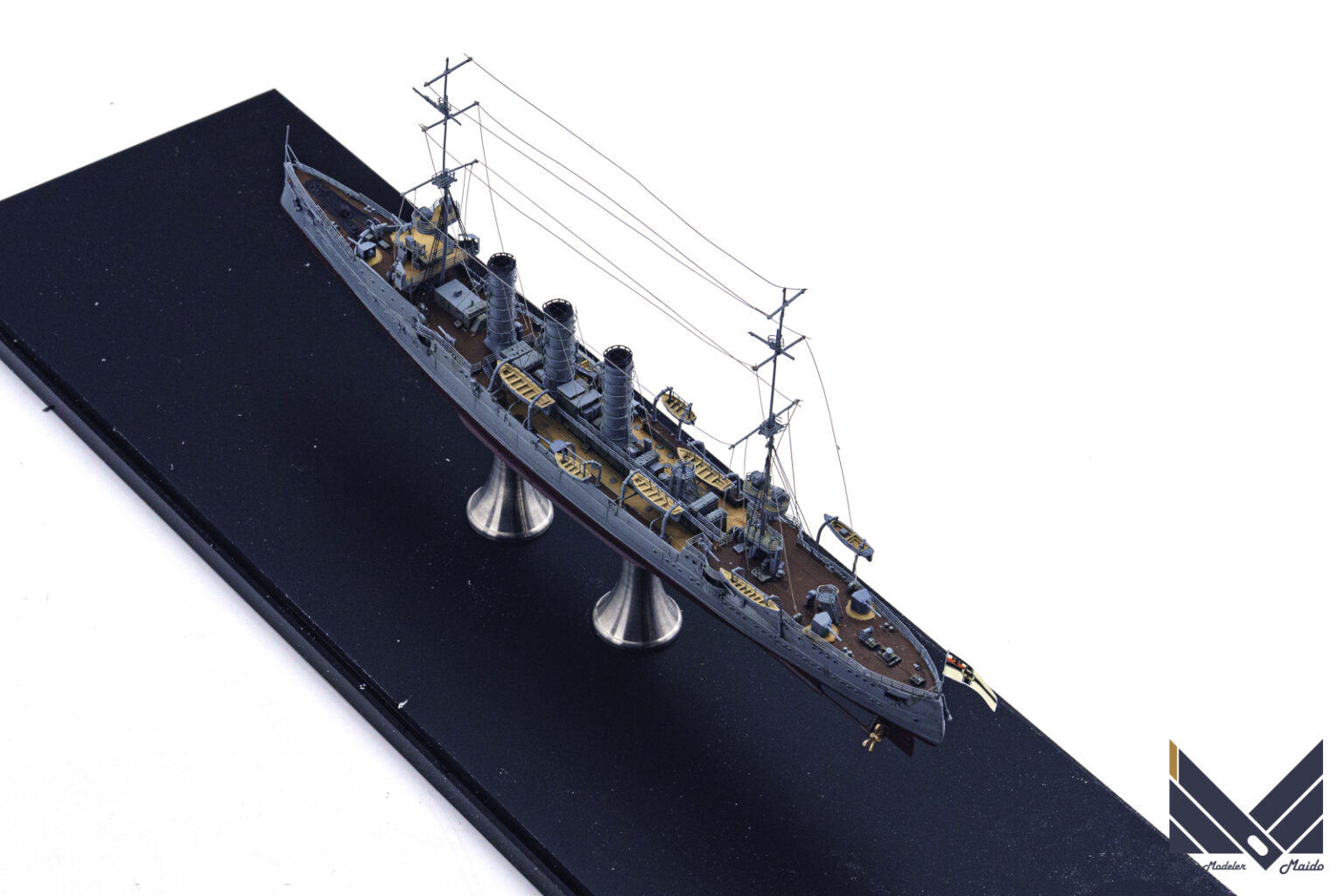 フライホーク 1/700 ドイツ軽巡洋艦エムデン 完成品 Emden flyhawk - 模型工房M