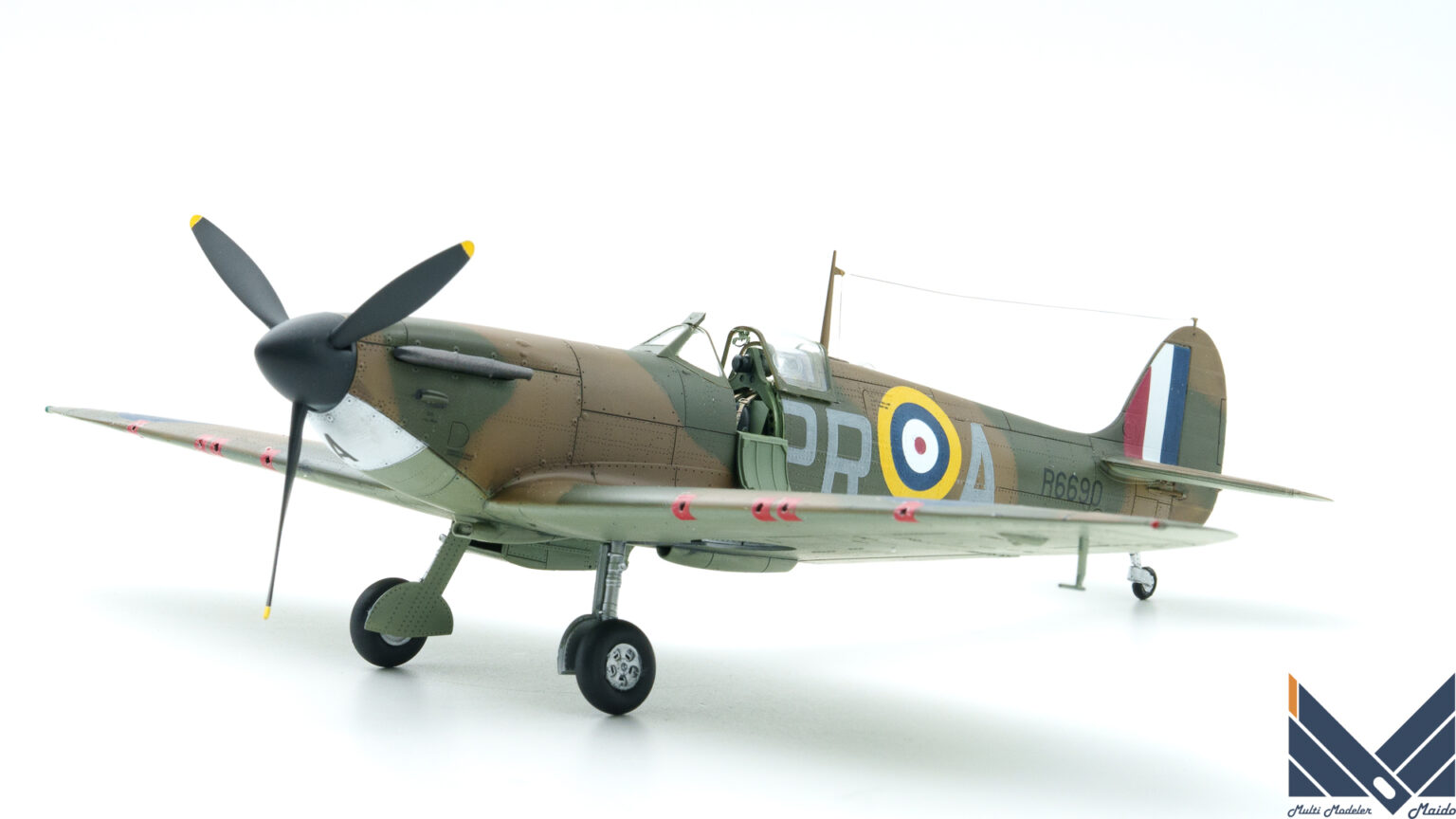 エデュアルド 1/48 スピットファイアMk.1a 完成品 - 模型工房M