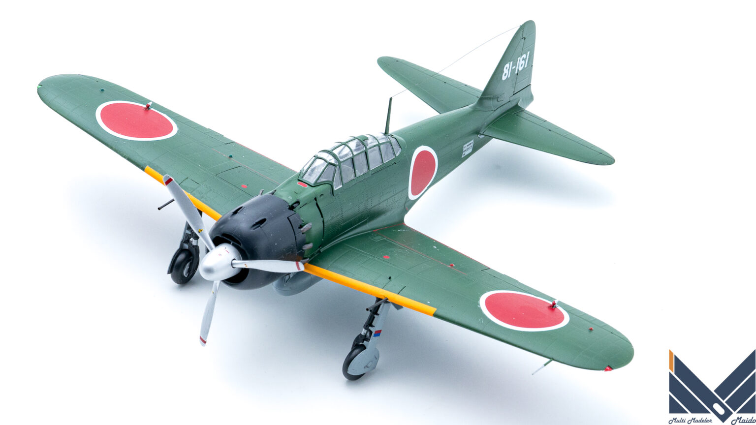 ファインモールド 1/48 零式艦上戦闘機五二型 プラモデル完成品 FINEMOLDS Zero Fighter type52 - 模型工房M